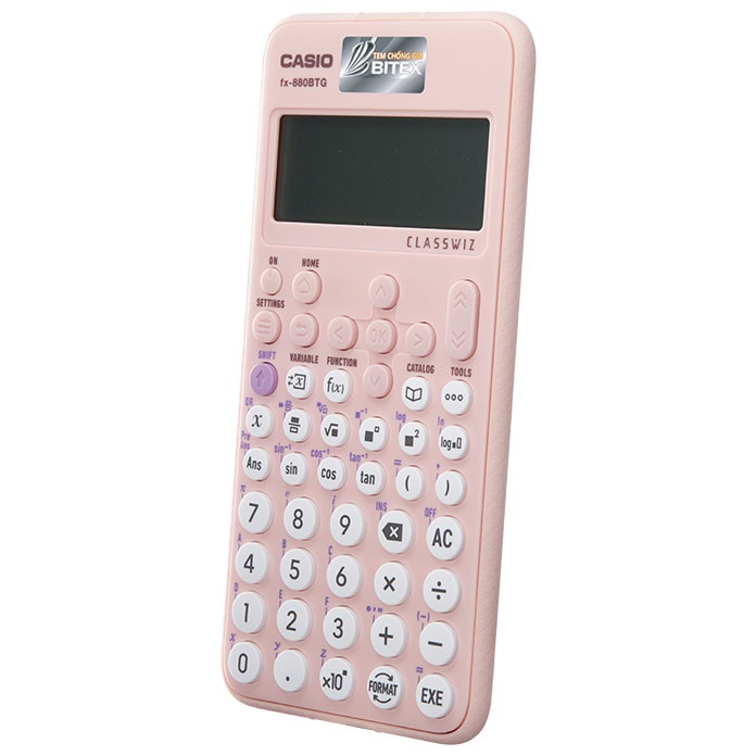 Máy tính Casio Fx-880BTG-PK (Màu Hồng) [Siêu Phẩm 2022] [Bảo Hành Chính ...
