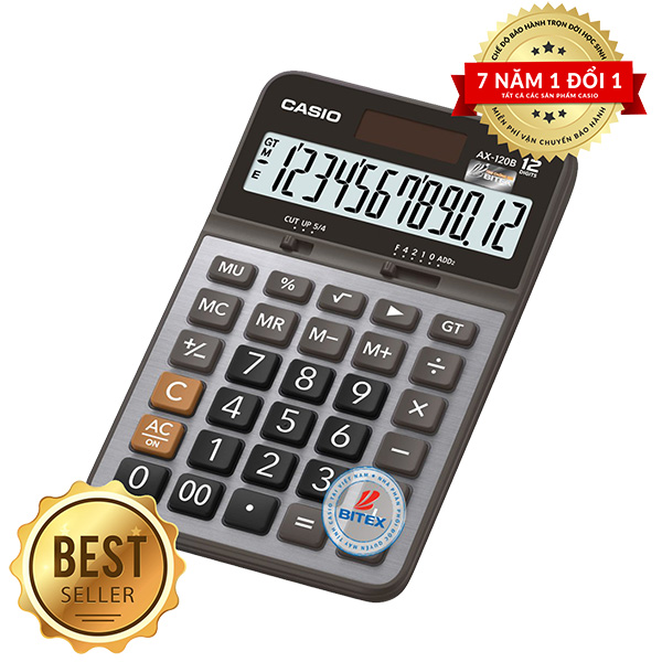 Máy Tính Casio AX-120B | Calaco