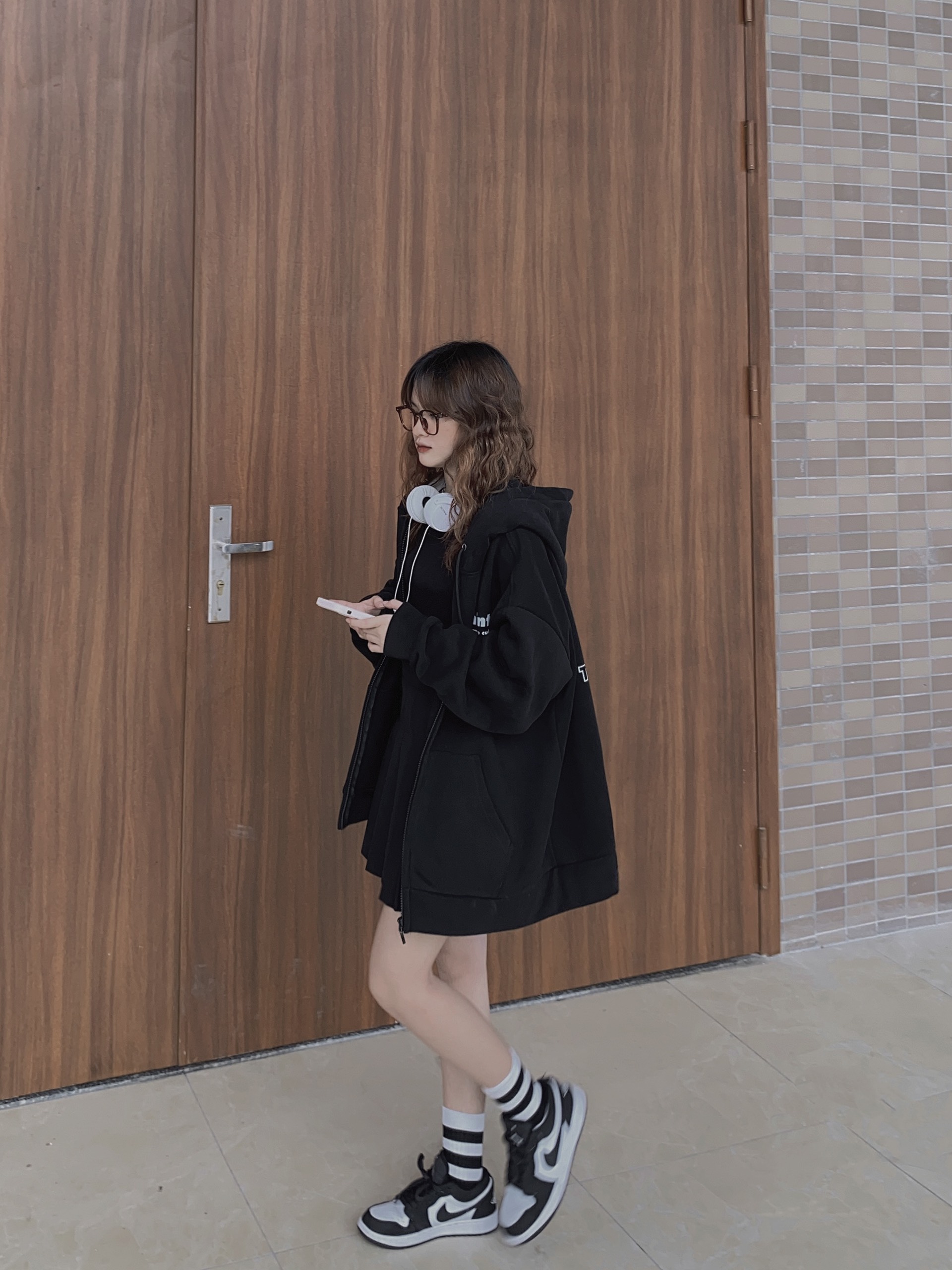 HOODIE ZIP NỈ BÔNG MINT SS23 Mint Official