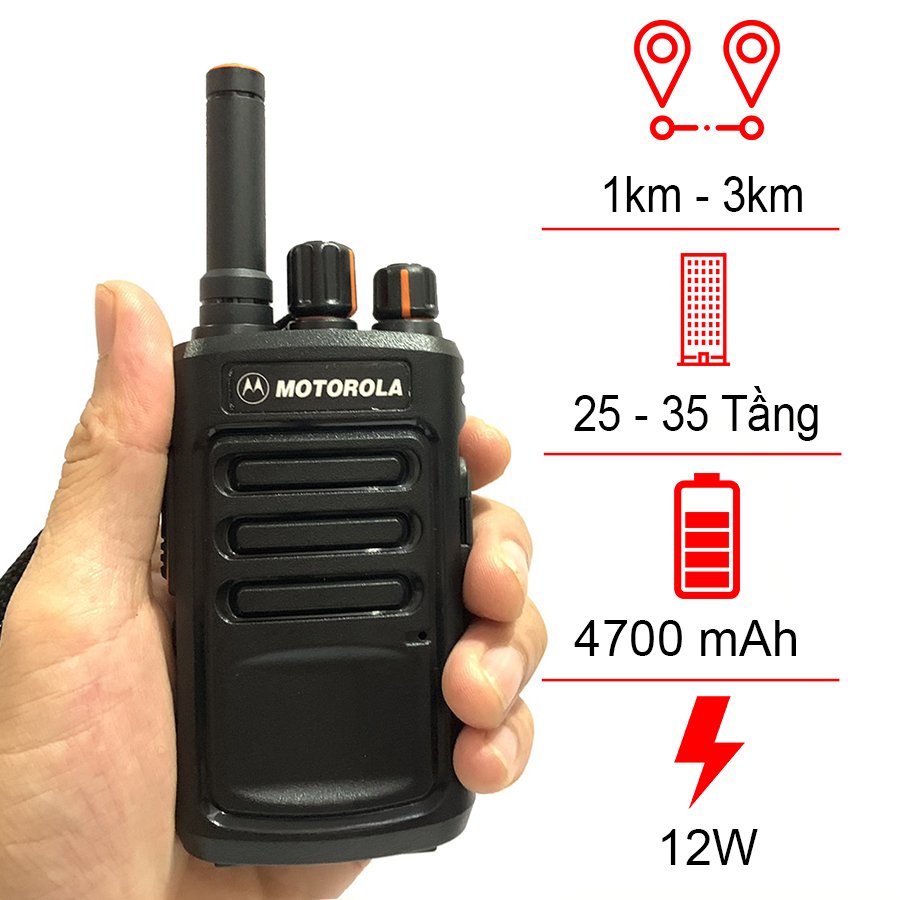 Bộ Đàm Cầm Tay Motorola XiR C6650 Giá Rẻ | Công Nghệ An Phong