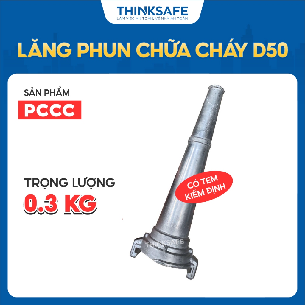 Lăng phun chữa cháy D50 - D65 TOMOKEN có tem kiểm định, thiết kế gọn ...