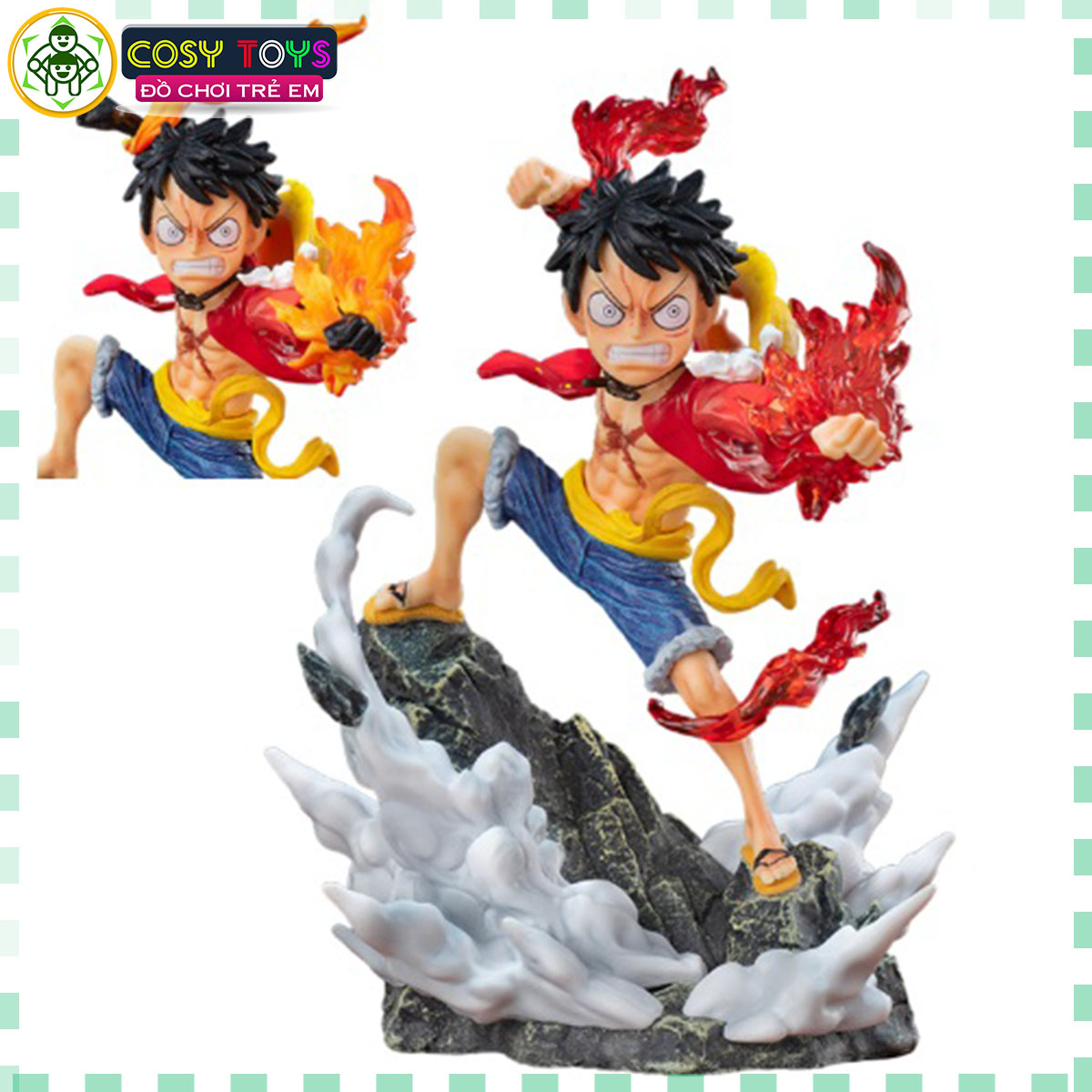 Mô hình Luffy G2 hàng cao cấp - One Piece cao 18cm nặng 600g , Figure ...
