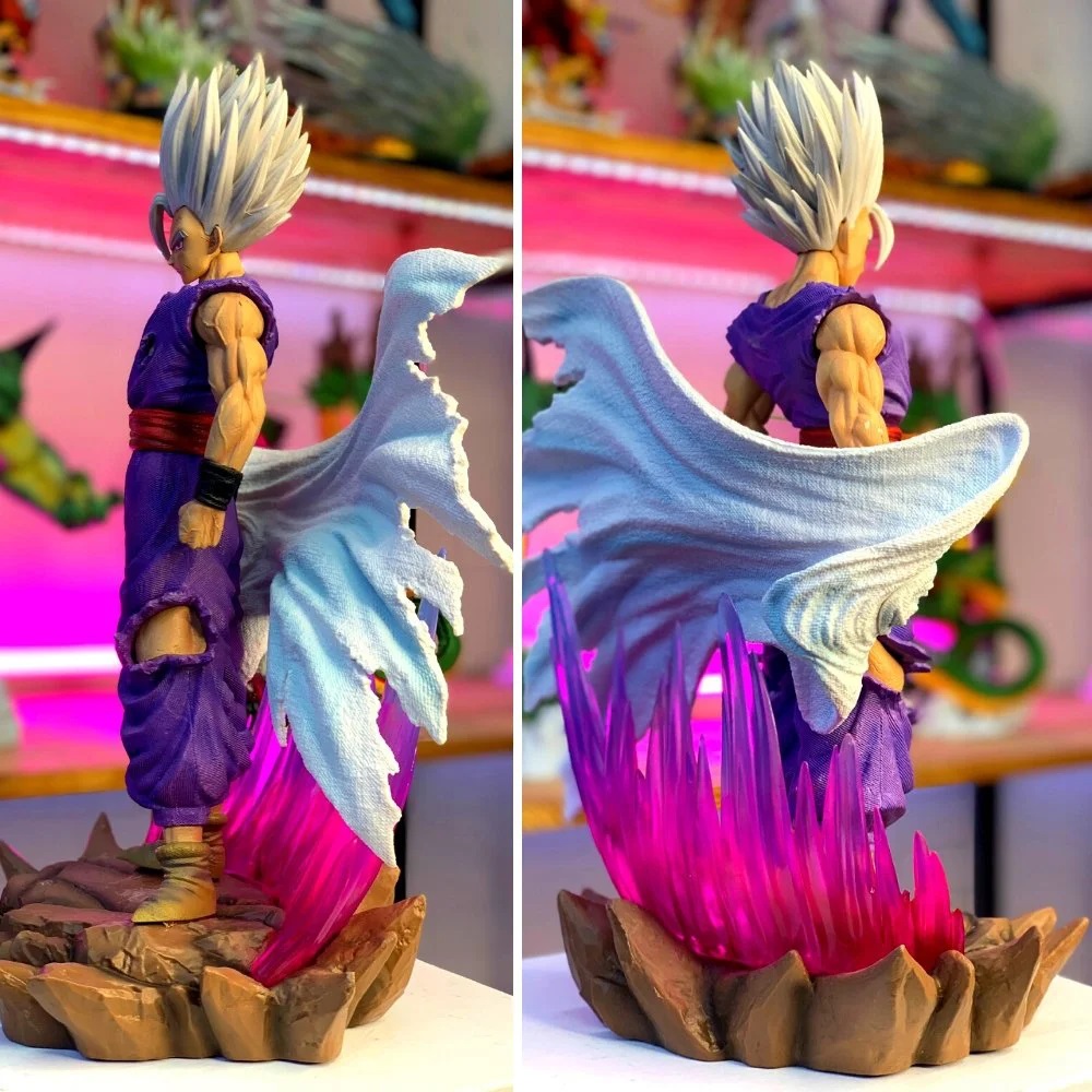 Mô Hình DragonBall Gohan Best siêu ngầu có led cao 38cm - Figure ...