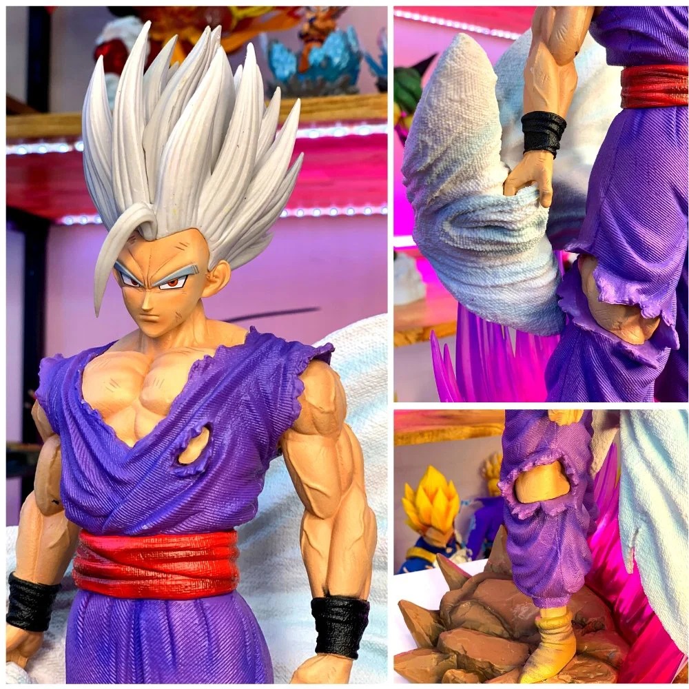Mô Hình DragonBall Gohan Best siêu ngầu có led cao 38cm - Figure ...