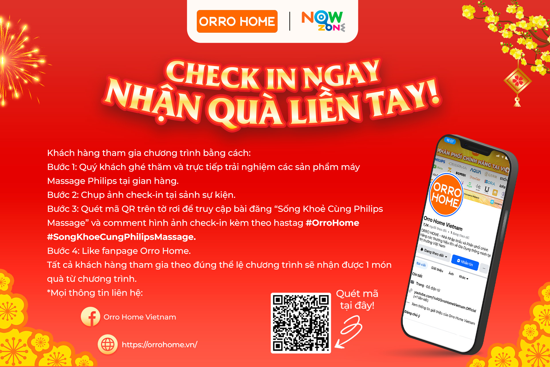 TẾT ĐẾN NOWZONE - TRẢI NGHIỆM MASSAGE, RINH QUÀ CỰC XỊN CÙNG PHILIPS ...