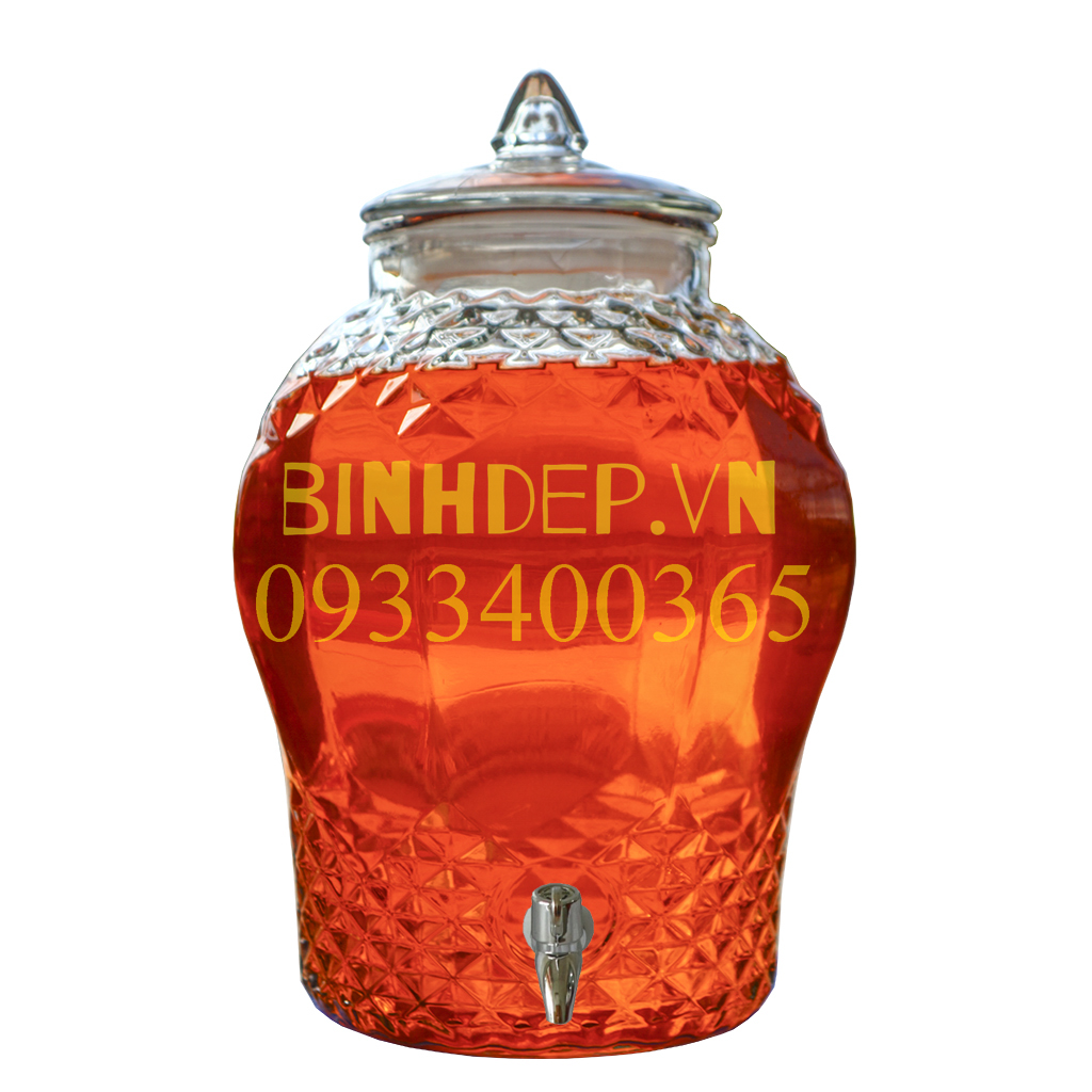 Bình ngâm rượu thủy tinh 0,5 - 73 lít | Giảm giá 30%