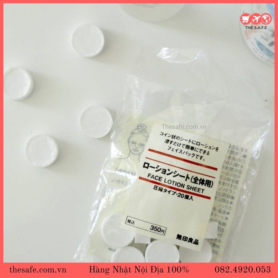 M t n nen Muji Lotion Mask 20 vien The S.A.F.E