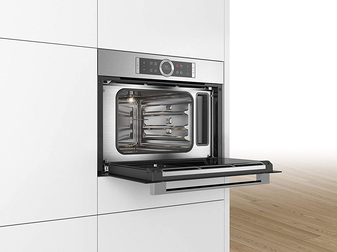 Lò hấp Bosch CDG634AS0 Serie 8 – 38L (viền inox)