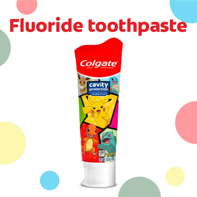 KEM ĐÁNH RĂNG COLGATE POKEMON HƯƠNG VỊ TRÁI CÂY CHO TRẺ EM - COLGATE ...