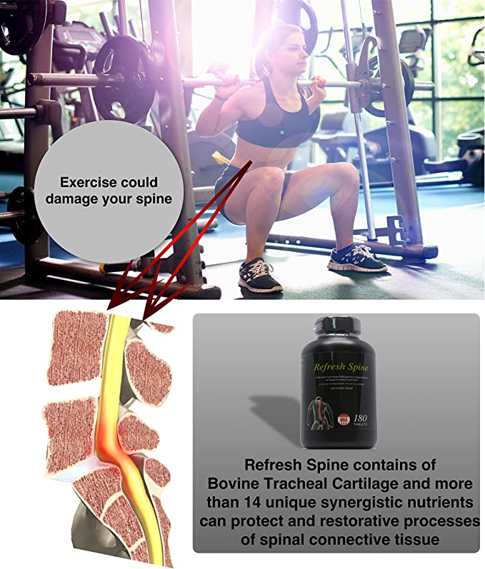 THUỐC BỔ CỘT SỐNG LƯNG REFRESH SPINE LUMBAR SPINE SUPPLEMENT,180 VIÊN ...