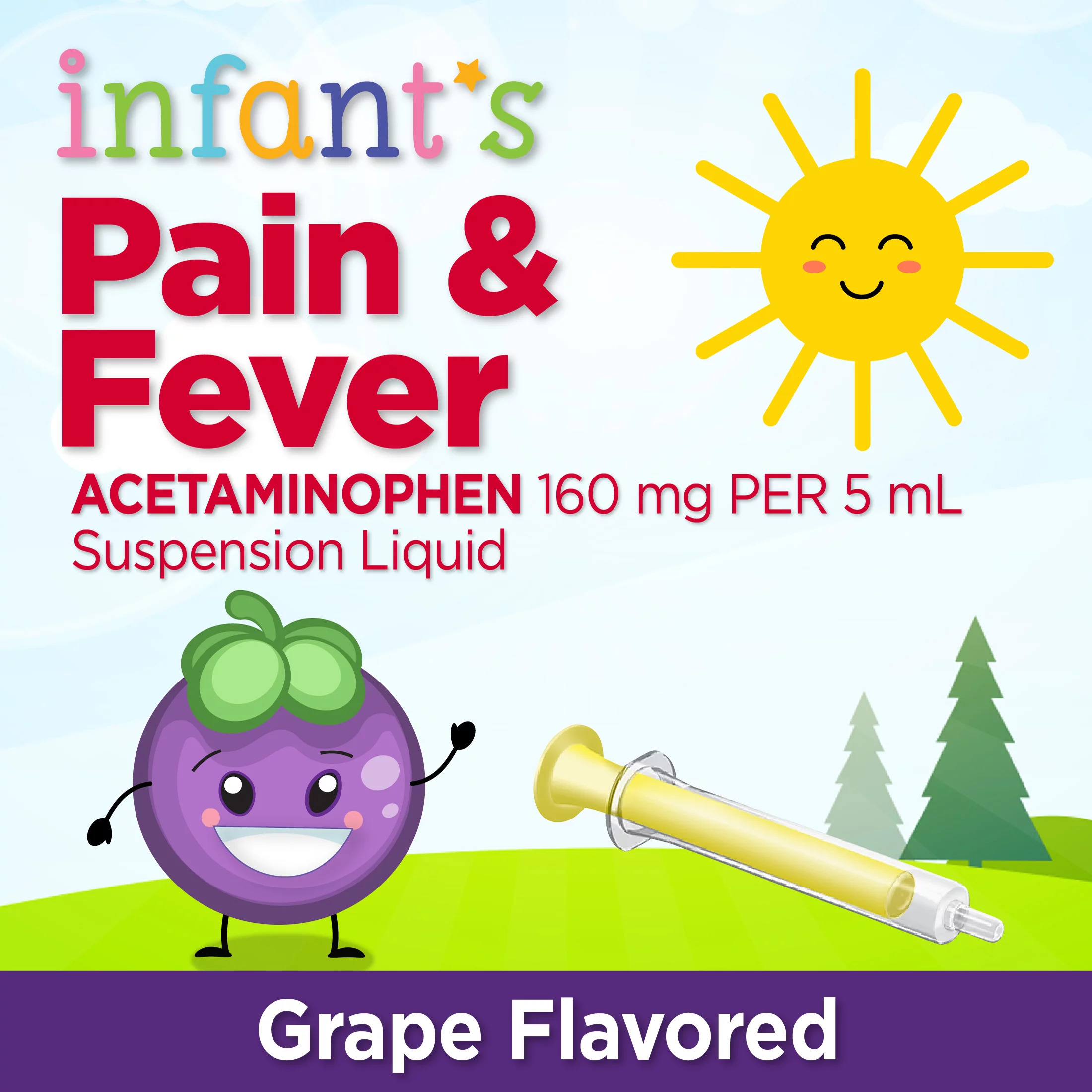THUỐC GIẢM ĐAU VÀ HẠ SỐT CHO TRẺ EM EQUATE INFANT'S PAIN & FEVER ...