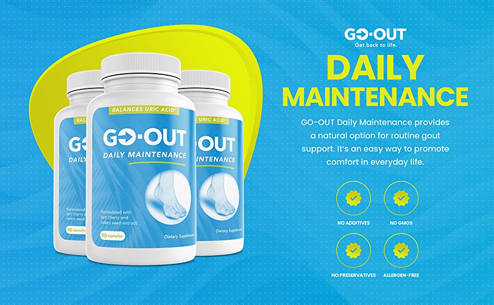 VIÊN UỐNG HỖ TRỢ GIẢM TRIỆU CHỨNG BỆNH GOUT MT. ANGEL VITAMINS GO-OUT ...