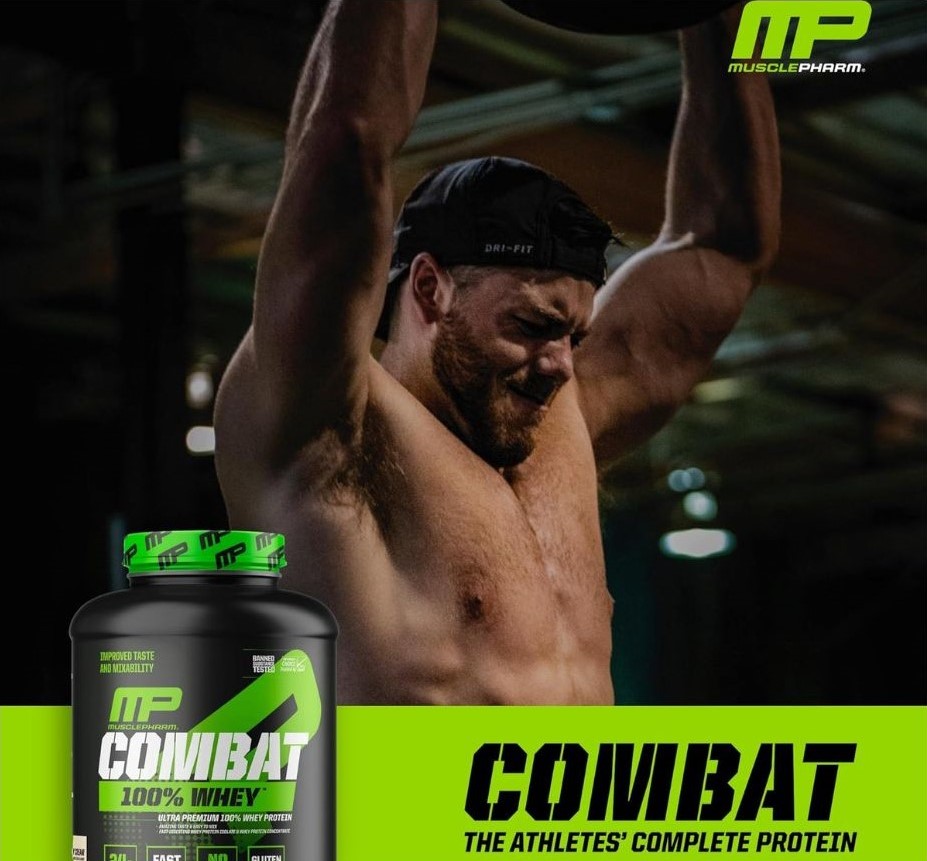 BỘT PROTEIN TĂNG CƠ HƯƠNG VỊ BÁNH QUY & KEM - MUSCLEPHARM COMBAT 100% ...