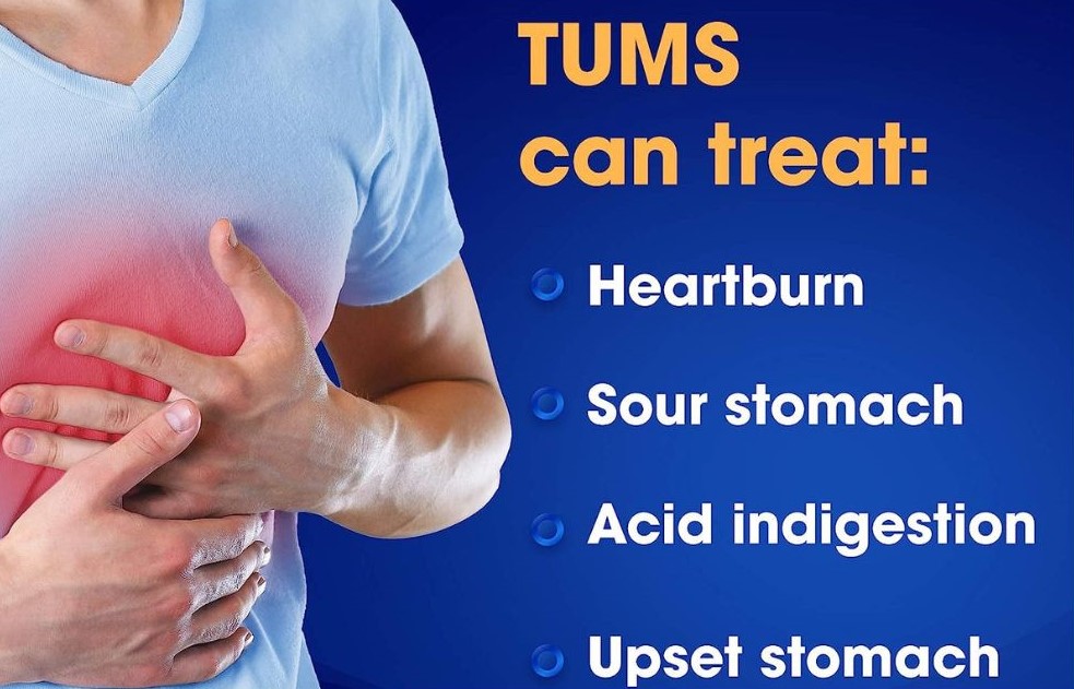 VIÊN NHAI KHÁNG AXIT GIẢM CHỨNG Ợ CHUA - TUMS ANTACID CHEWABLE TABLETS ...
