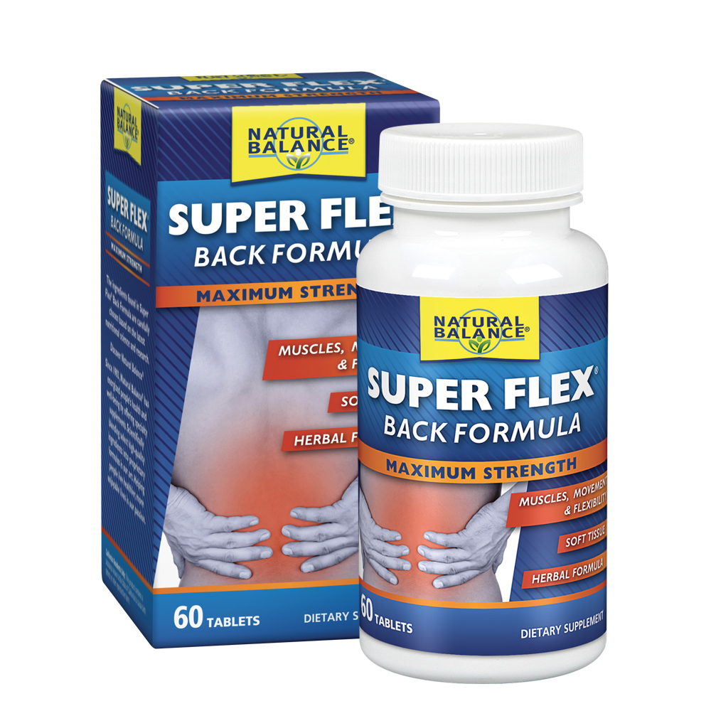 THUỐC HỖ TRỢ CƠ LƯNG NATURAL BALANCE SUPER FLEX BACK , 60 viên Thích ...
