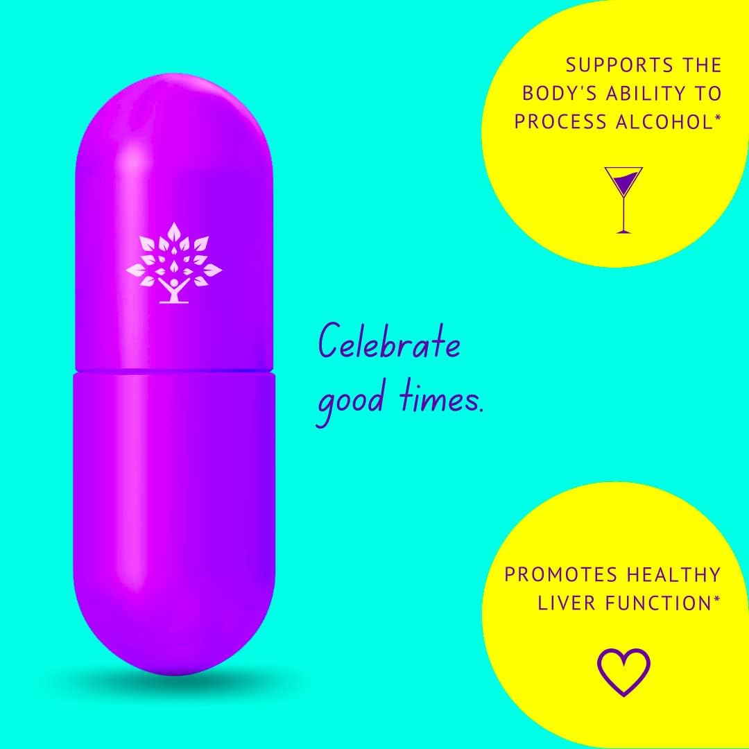 VIÊN UỐNG GIẢI RƯỢU, BIA - PURPLE TREE CELEBRATION VITAMIN PILLS, CAPSULE, RAPID HYDRATION ...