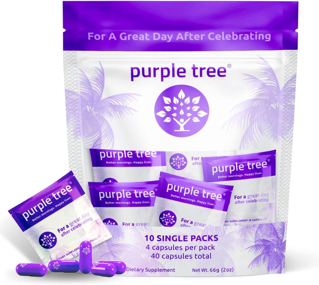 VIÊN UỐNG GIẢI RƯỢU, BIA - PURPLE TREE CELEBRATION VITAMIN PILLS ...