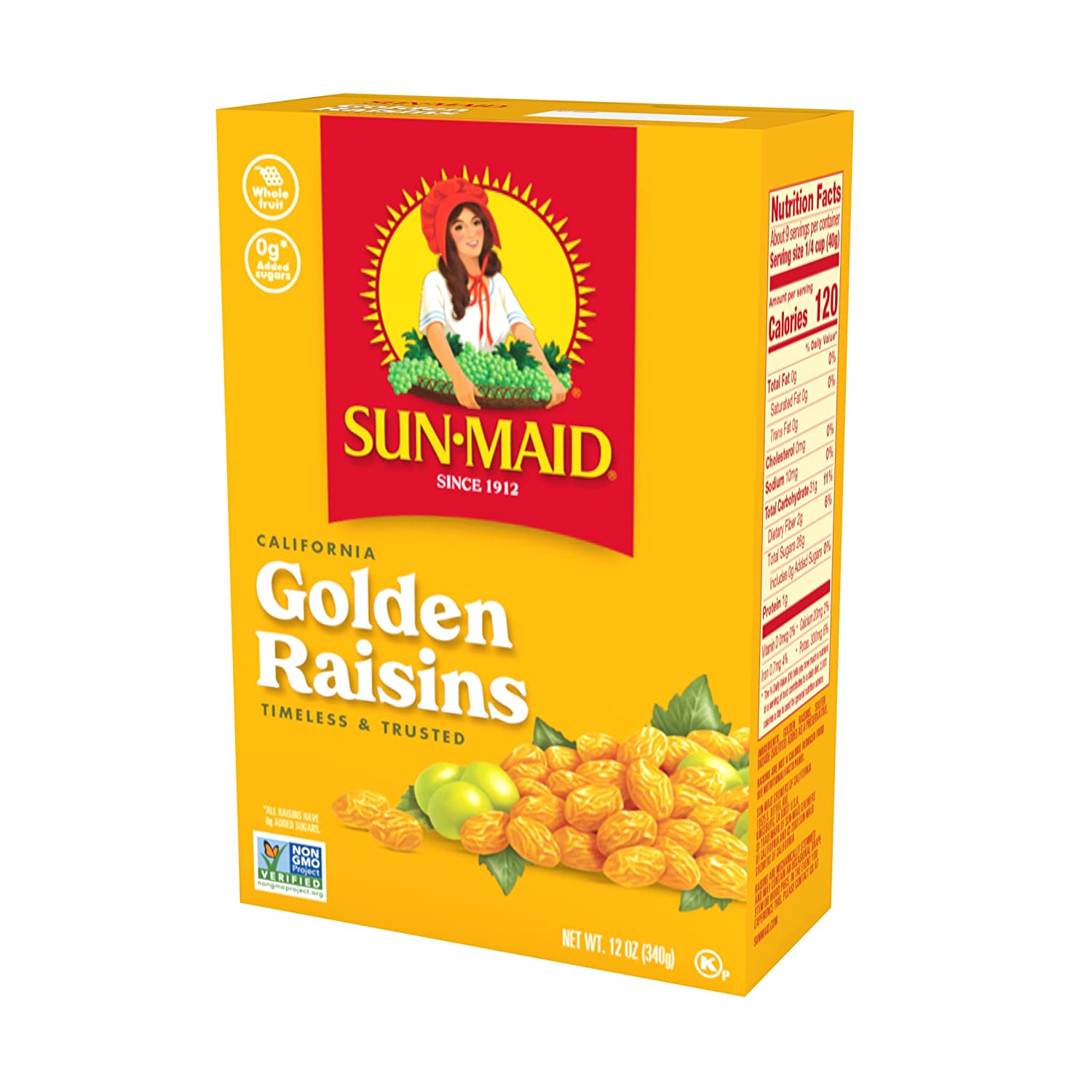 Nho KhÔ VÀng TrÁi CÂy SẤy KhÔ NguyÊn HẠt TỰ NhiÊn Sun Maid California
