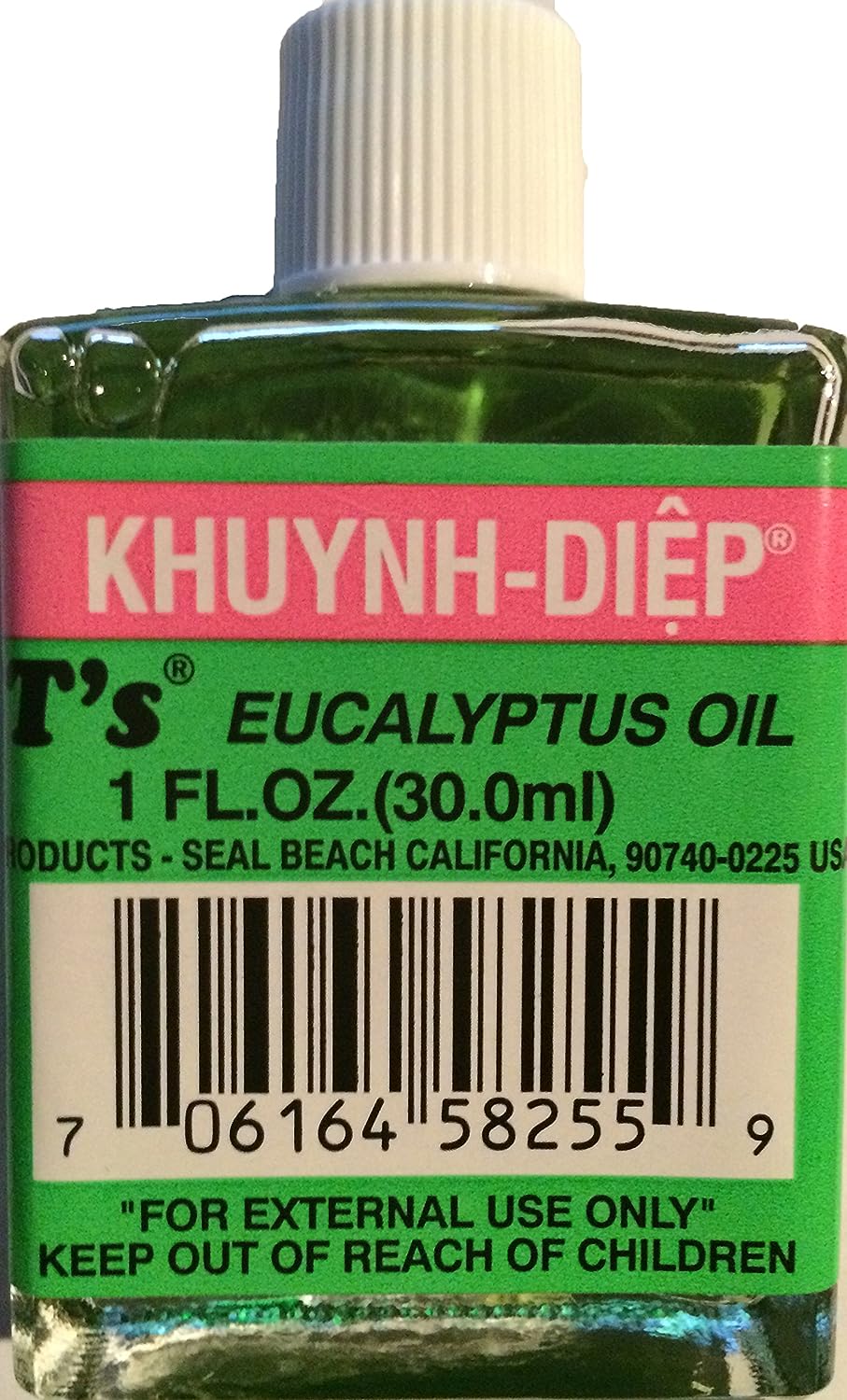 DẦU KHUYNH DIỆP - EUCALYPTUS OIL (KHUYNH-DIEP) - 1FL OZ Thích Xài Hàng Mỹ