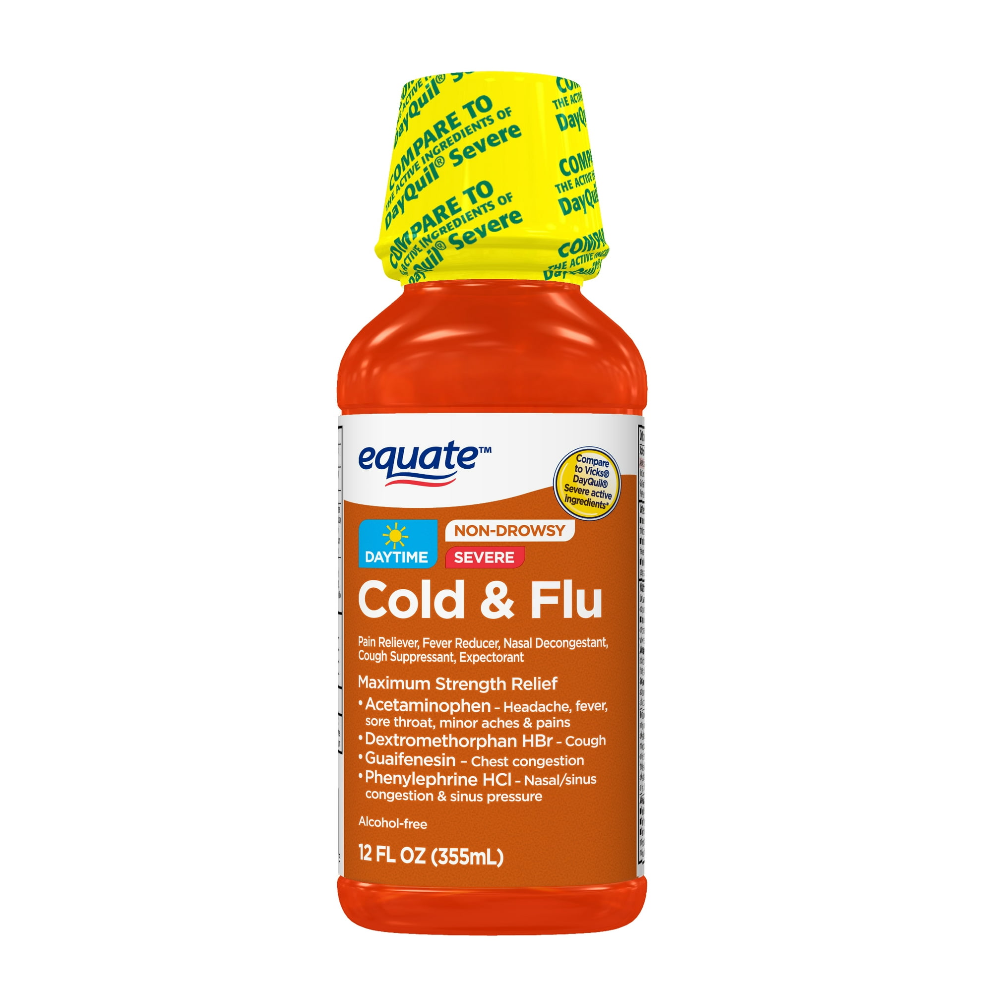 SIRO GIẢM CẢM LẠNH VÀ CÚM BAN NGÀY - EQUATE SEVERE DAYTIME COLD AND FLU ...