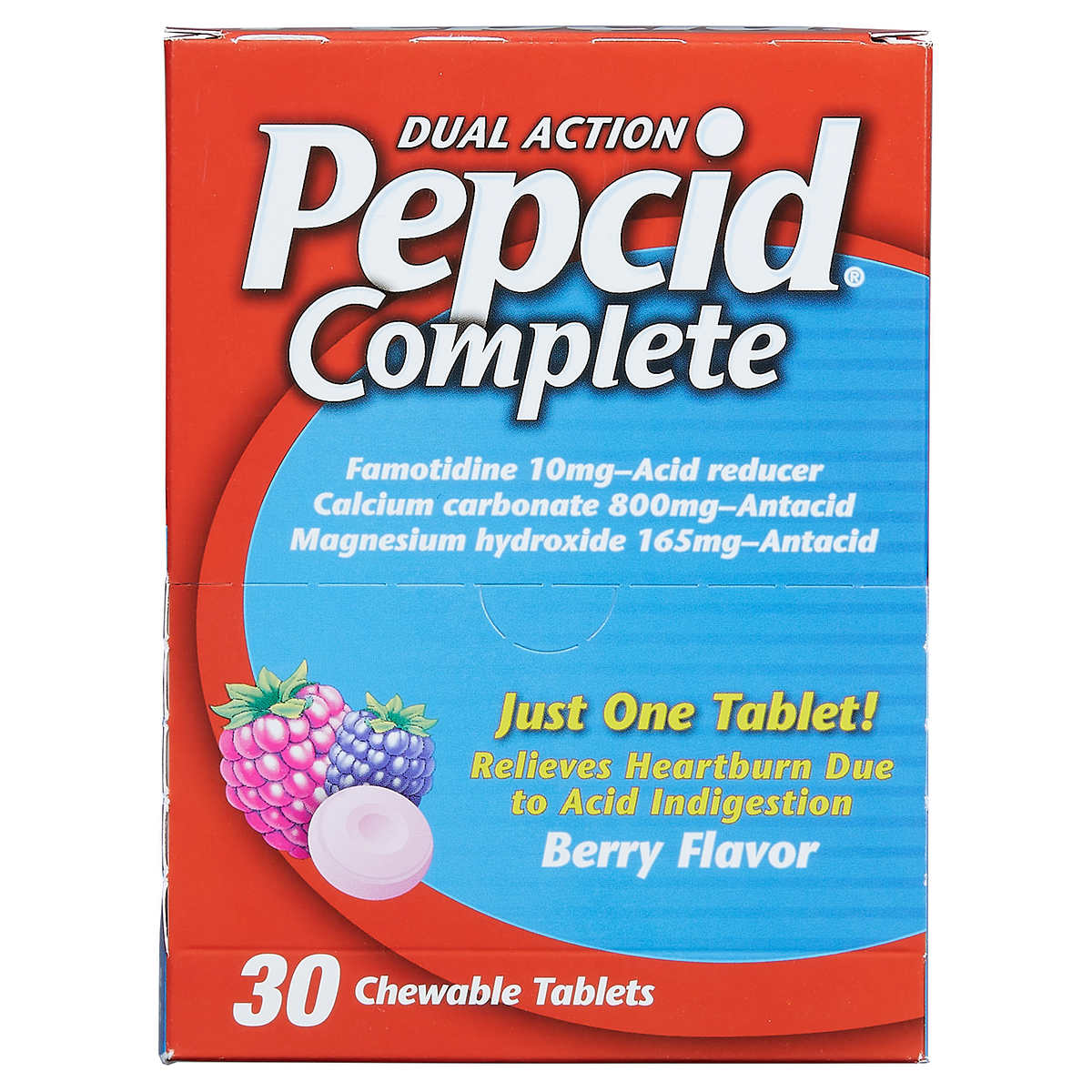 VIÊN NHAI KHÁNG AXIT GIẢM CHỨNG Ợ CHUA - PEPCID COMPLETE DUAL ACTION ...