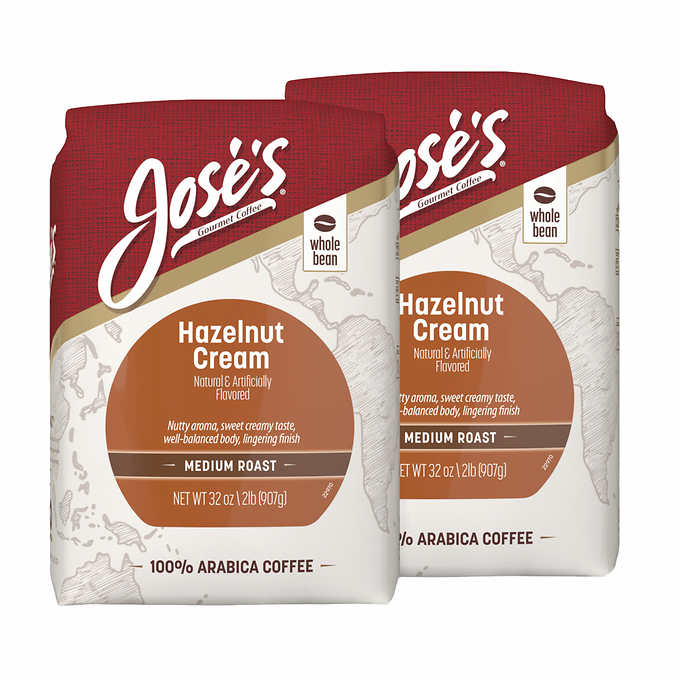 CÀ PHÊ RANG VỪA NGUYÊN HẠT VỚI KEM HẠT PHỈ - JOSE'S HAZELNUT CREAM ...