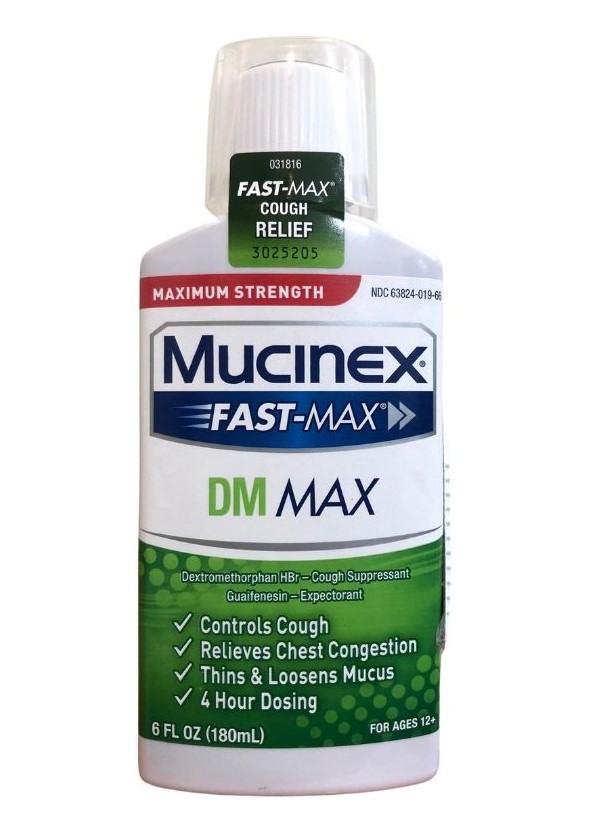 SIRO GIẢM HO - MUCINEX FAST-MAX MAXIMUM STRENGTH DM MAX, SYMPTOM RELIEF ...