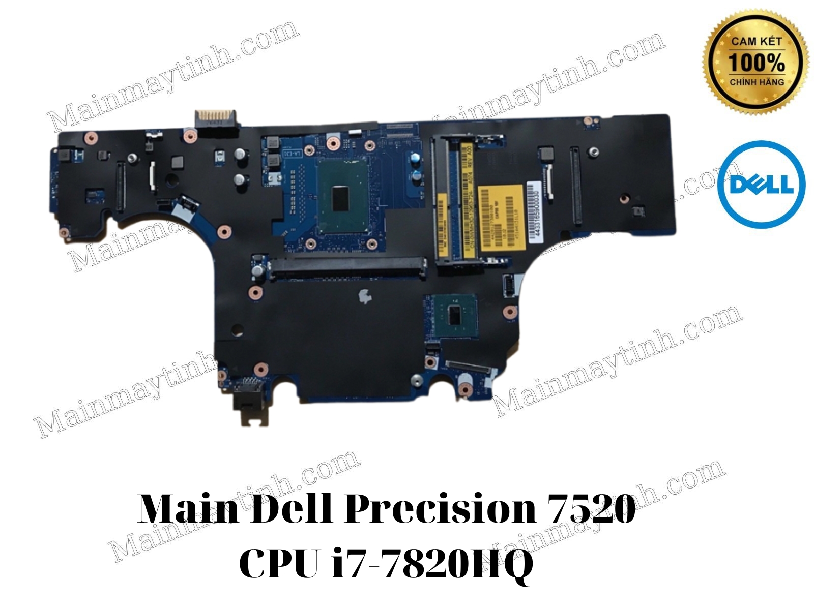 Main Dell Precision 7520 CPU i7-7820HQ