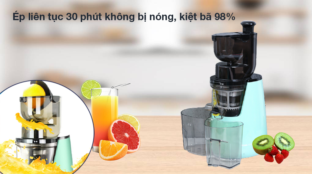 [HÀNG CHÍNH HÃNG] Máy ép chậm Kalite KL-598 (Xuất xứ Thái Lan) KL598 | ĐIỆN MÁY TÂY HỒ