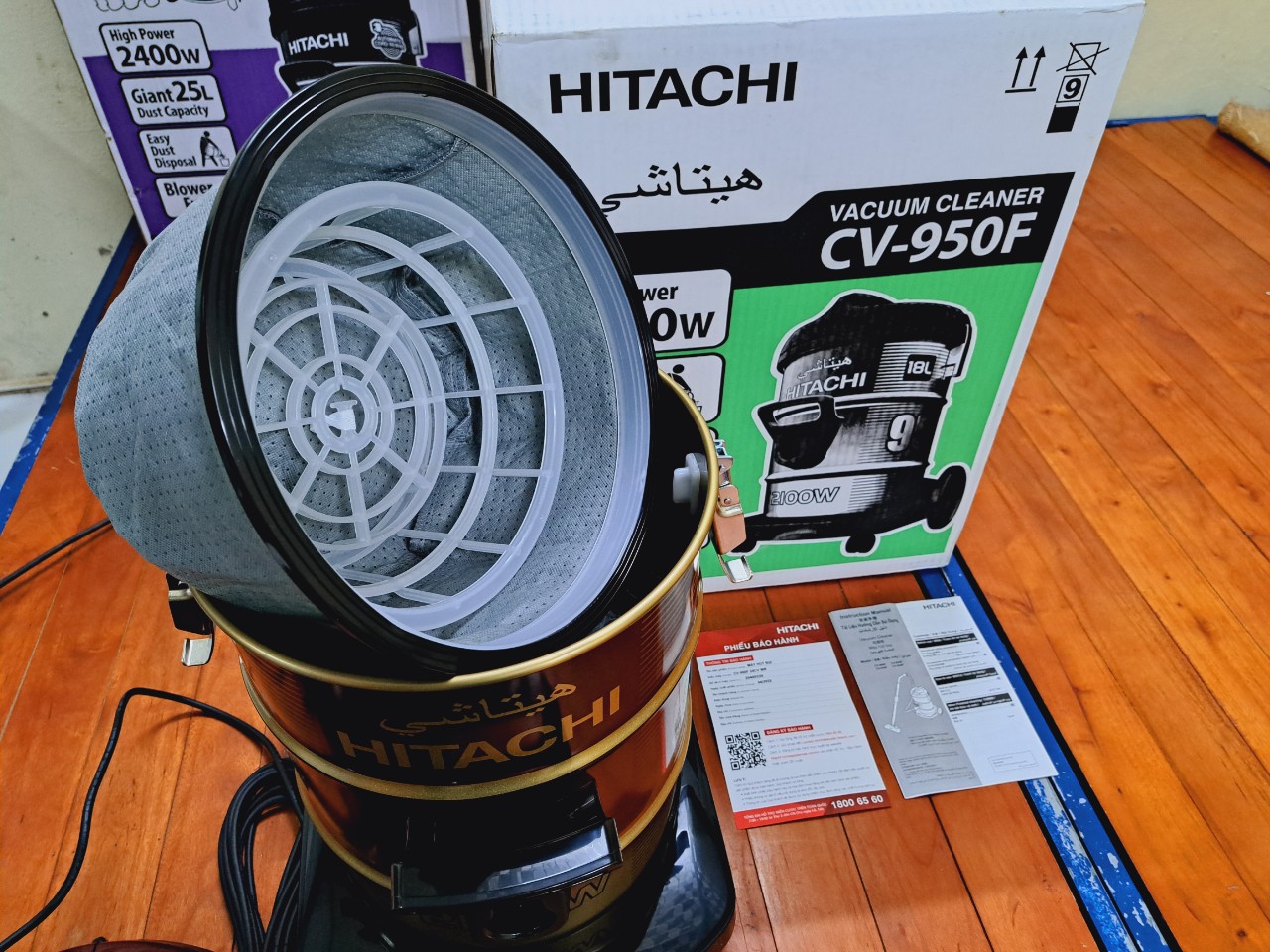 Máy hút bụi Hitachi CV-950Y (Hàng chính hãng) | ĐIỆN MÁY TÂY HỒ