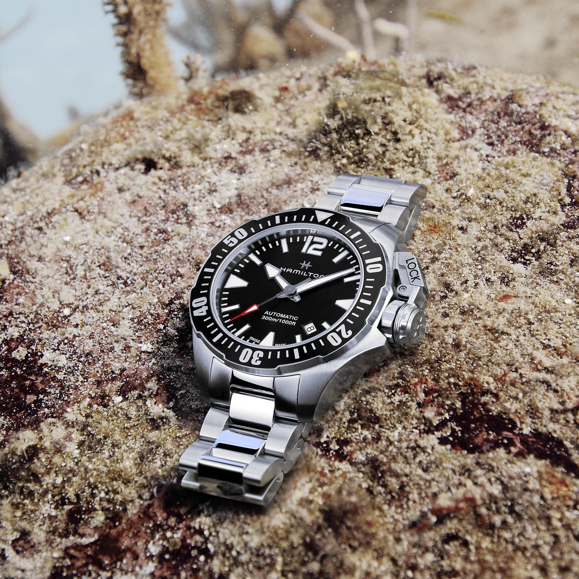 Hamilton Khaki Navy Frogman H77705145