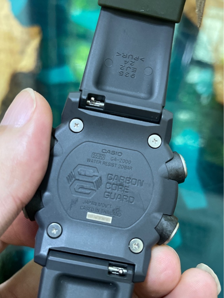 Casio G-Shock GA-2000-3A (Xanh Quân đội) | Quang Lâm. (2)