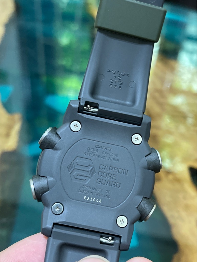 Casio G-Shock GA-2000-3A (Xanh Quân đội) | Quang Lâm. (3)