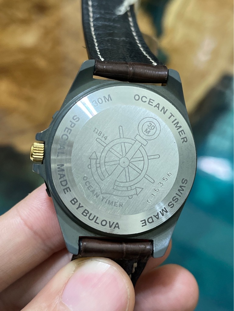 Bulova Ocean Timer Compass Automatic ETA-2824