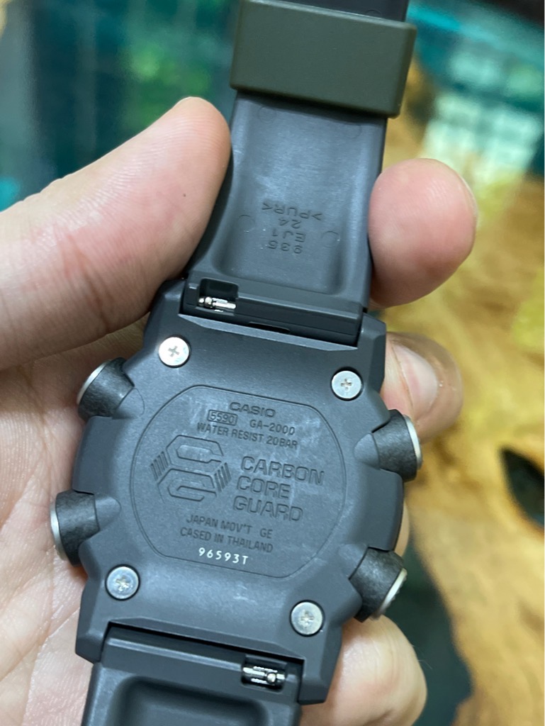 Casio G-Shock GA-2000-3A (Xanh Quân đội) | Quang Lâm. (1)