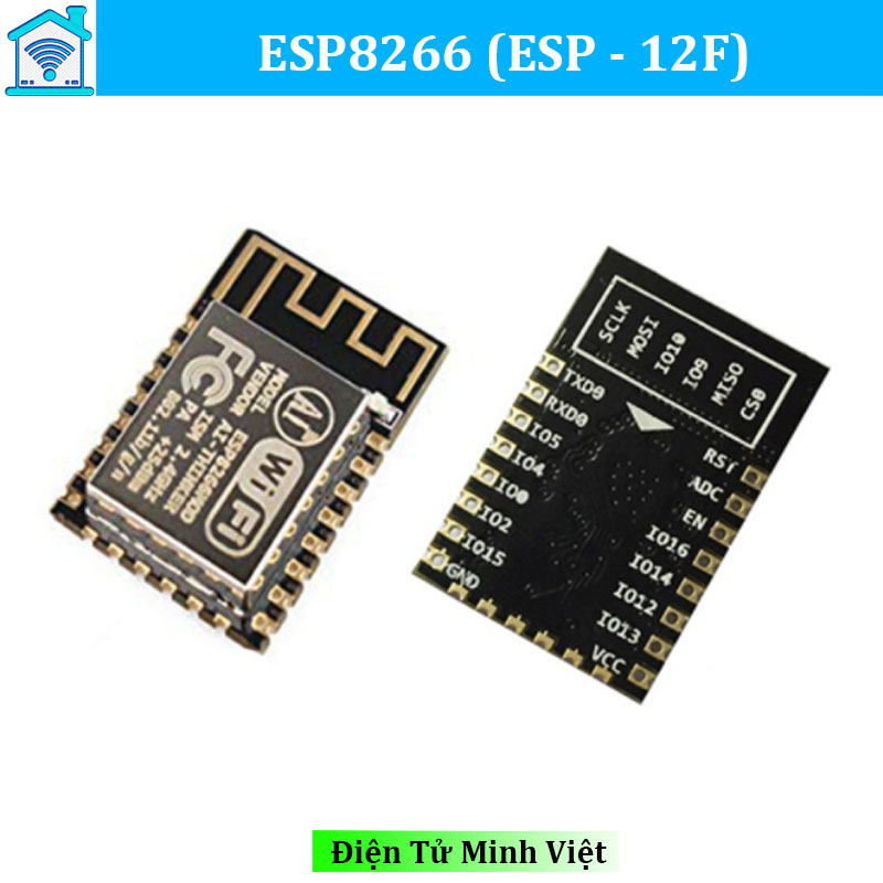 Module Thu Phát Wifi Esp8266 Esp 12f Điện Tử Minh Việt 1609
