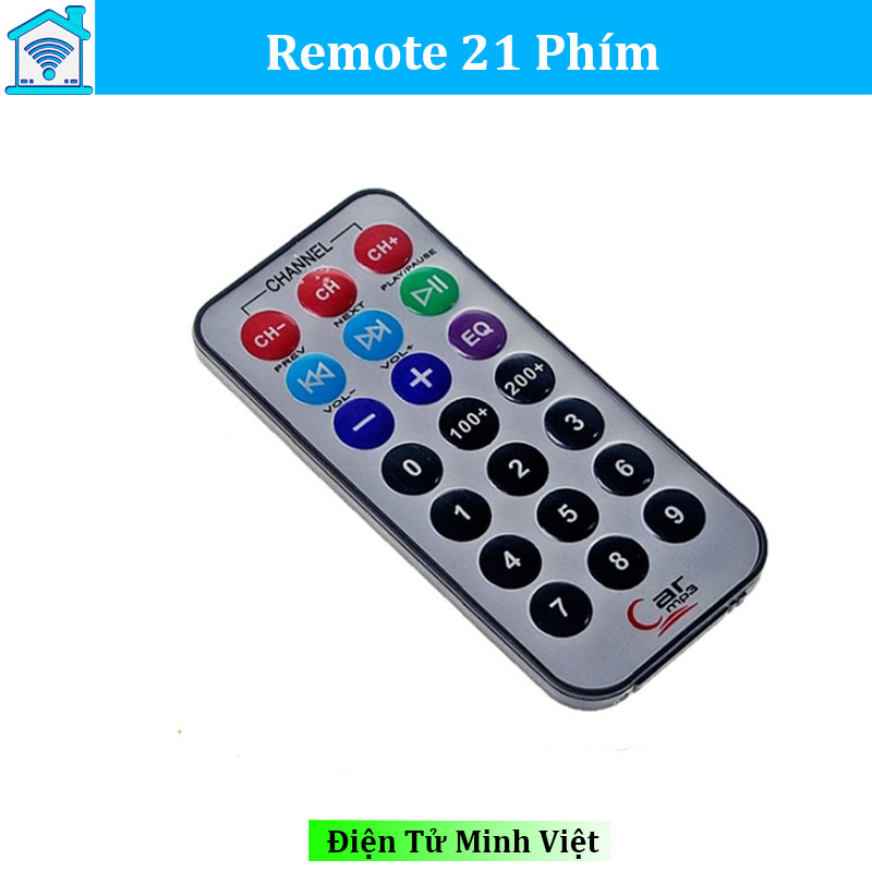 Remote Hồng Ngoại 21 Phím / MP3 Điện tử Minh Việt