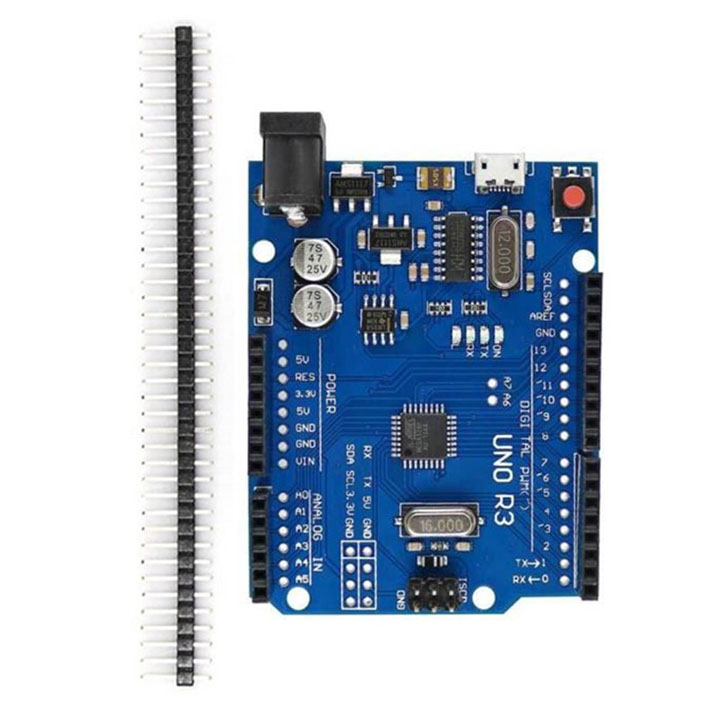 Mạch Arduino Uno R3 Atmega16u2 Chip Dán Tặng Kèm Cáp Nạp Code