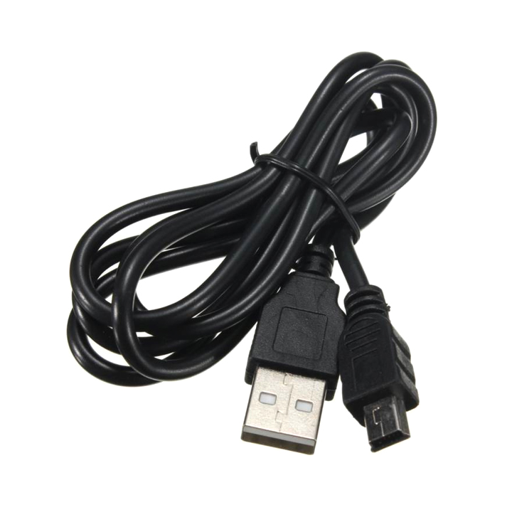 Dây Cáp USB A Sang Mini USB 50cm Màu Đen
