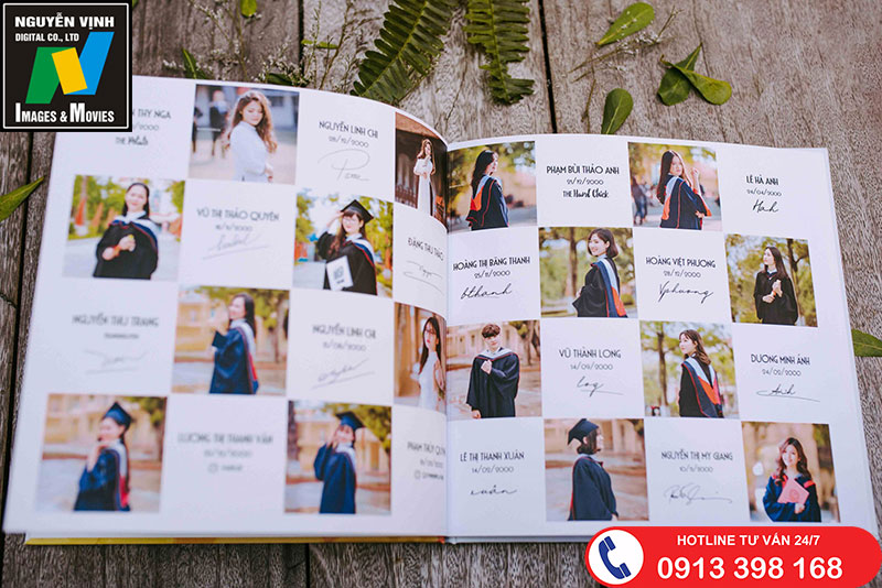 Album Kỷ Yếu Lưu Giữ Kỷ Niệm