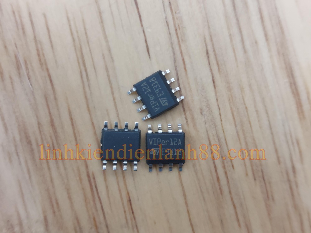 IC Nguồn Viper12A Viper12 Dán bé 8 chân mới chính Hãng 100%. Linh Kiện Điện Lạnh 88