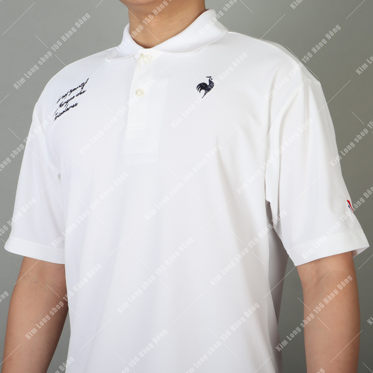 Áo Phông Nam Con Gà QMMVJA40V-WH