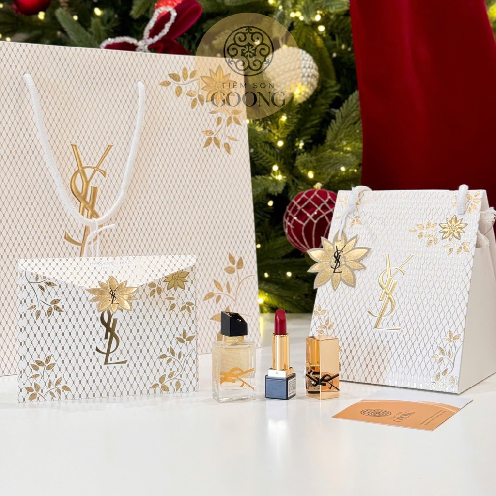 Set YSL holiday 2025 ( son YSL mini + nước hoa YSL libre mini) Tiệm son ...