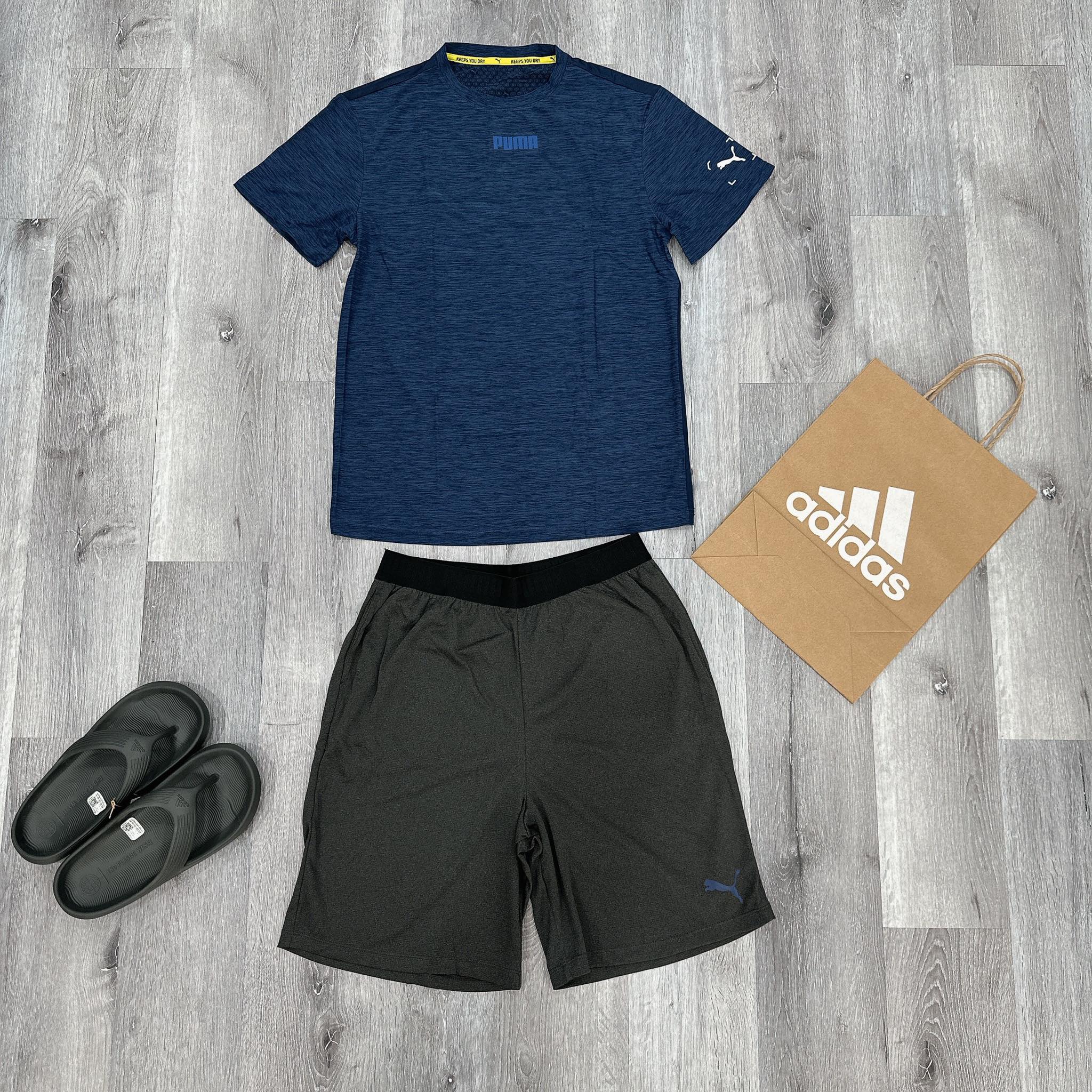 Set Quần Áo Puma Poly Màu Xanh Than [ PMKTSL12 ] ( Set 07) | CITISHOP