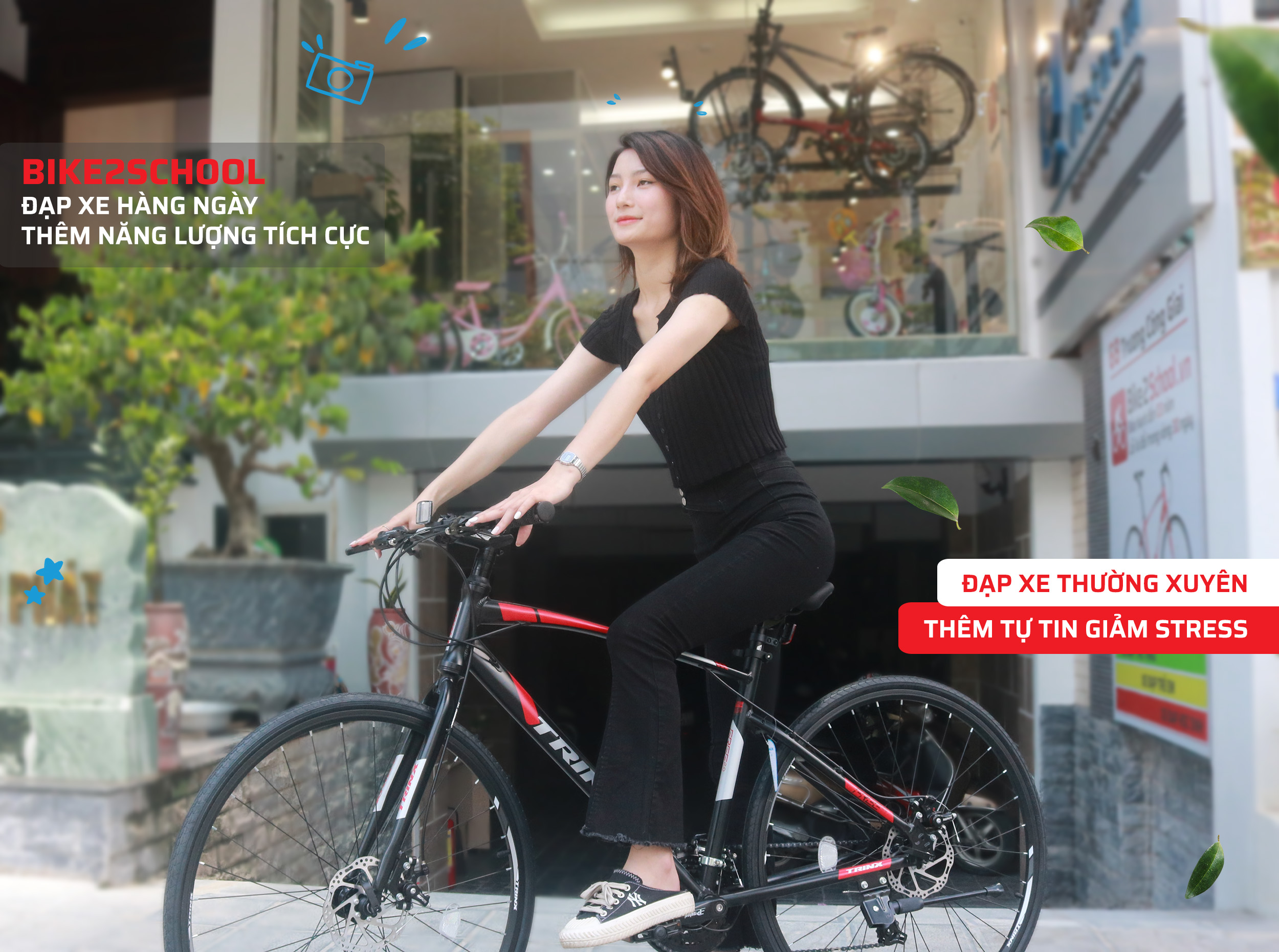 Xe đạp thể thao mới nhất | Bike2School.vn