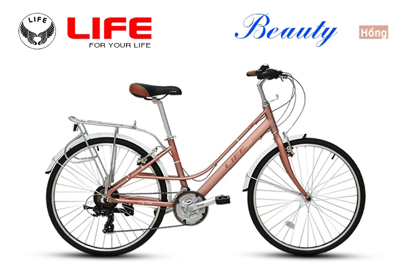 Xe đạp Mini Life Beauty - 26 inches | Bike2School - Hệ thống bán lẻ xe đạp