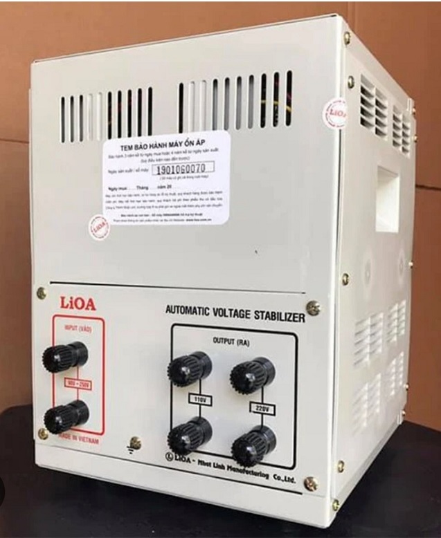 ỔN ÁP LIOA 3KVA DRII - 3000 II ĐỜI MỚI NHẤT 2024 - 2025 DÂY ĐỒNG 100%