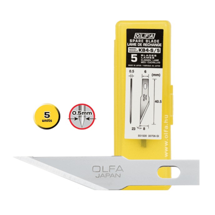 Hộp lưỡi dao Olfa KB4-S/5