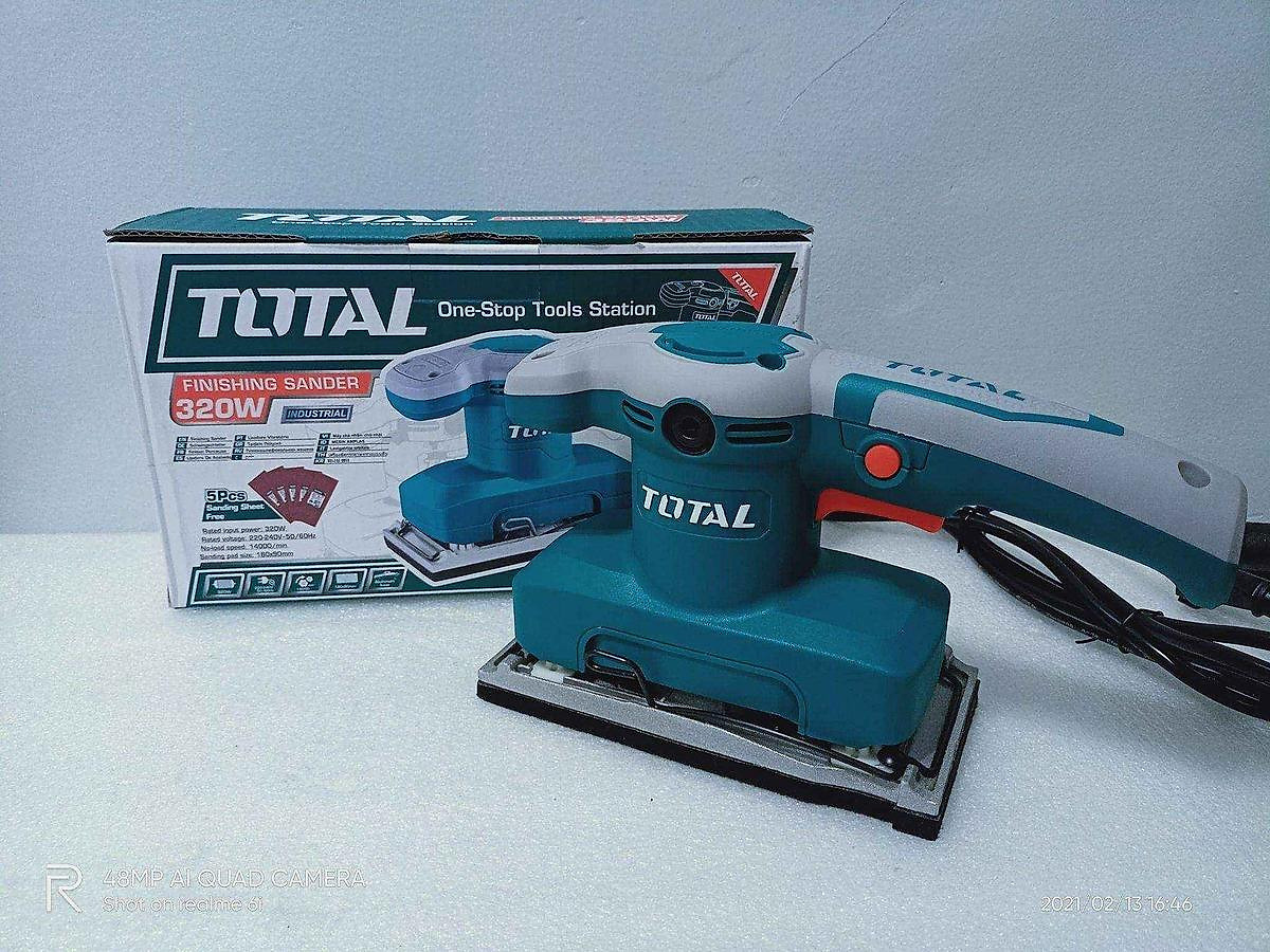 Máy chà nhám chữ nhật 320W Total TF1301826