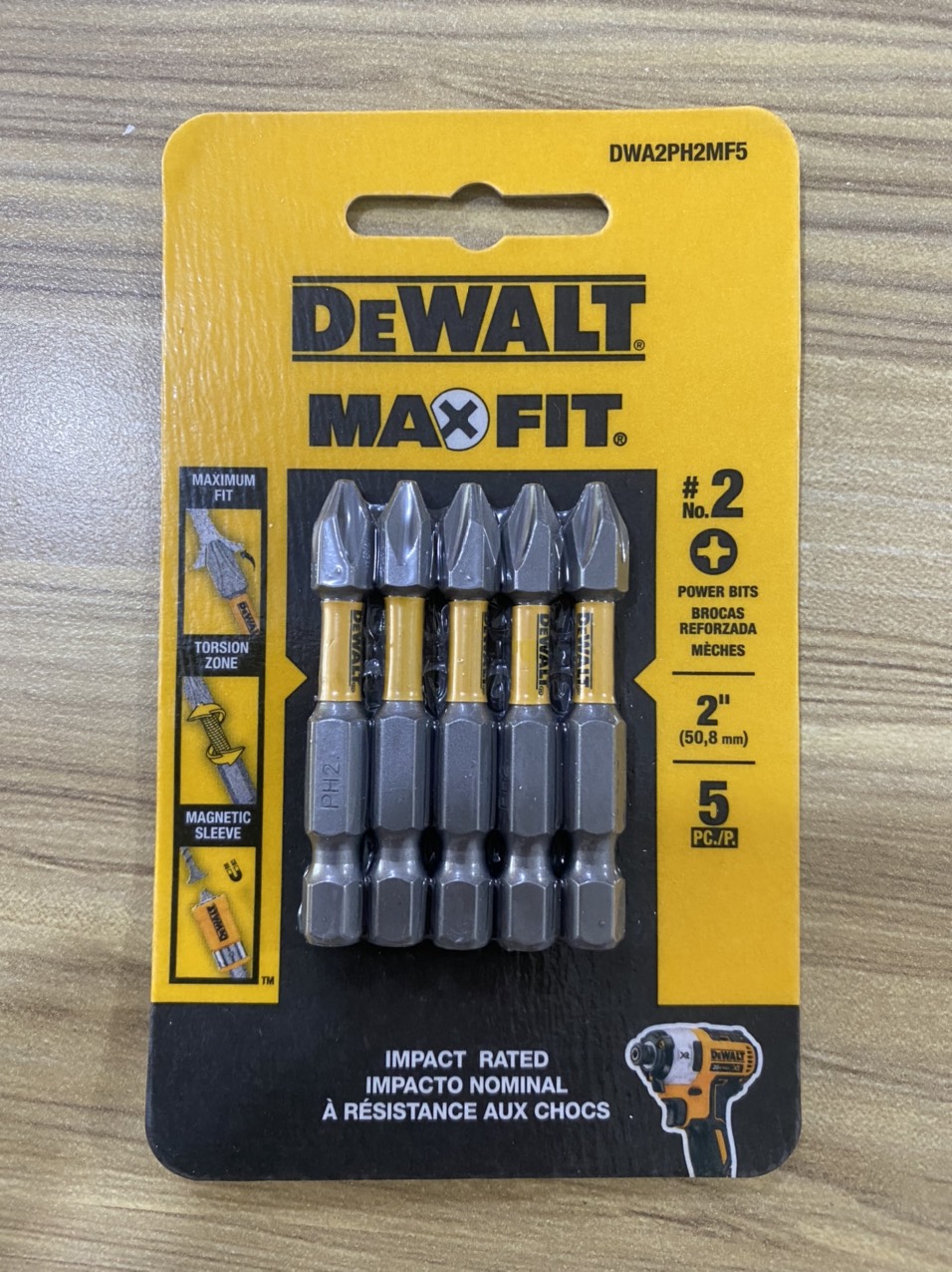 Đầu vặn vít Dewalt DWA2PH2MF5